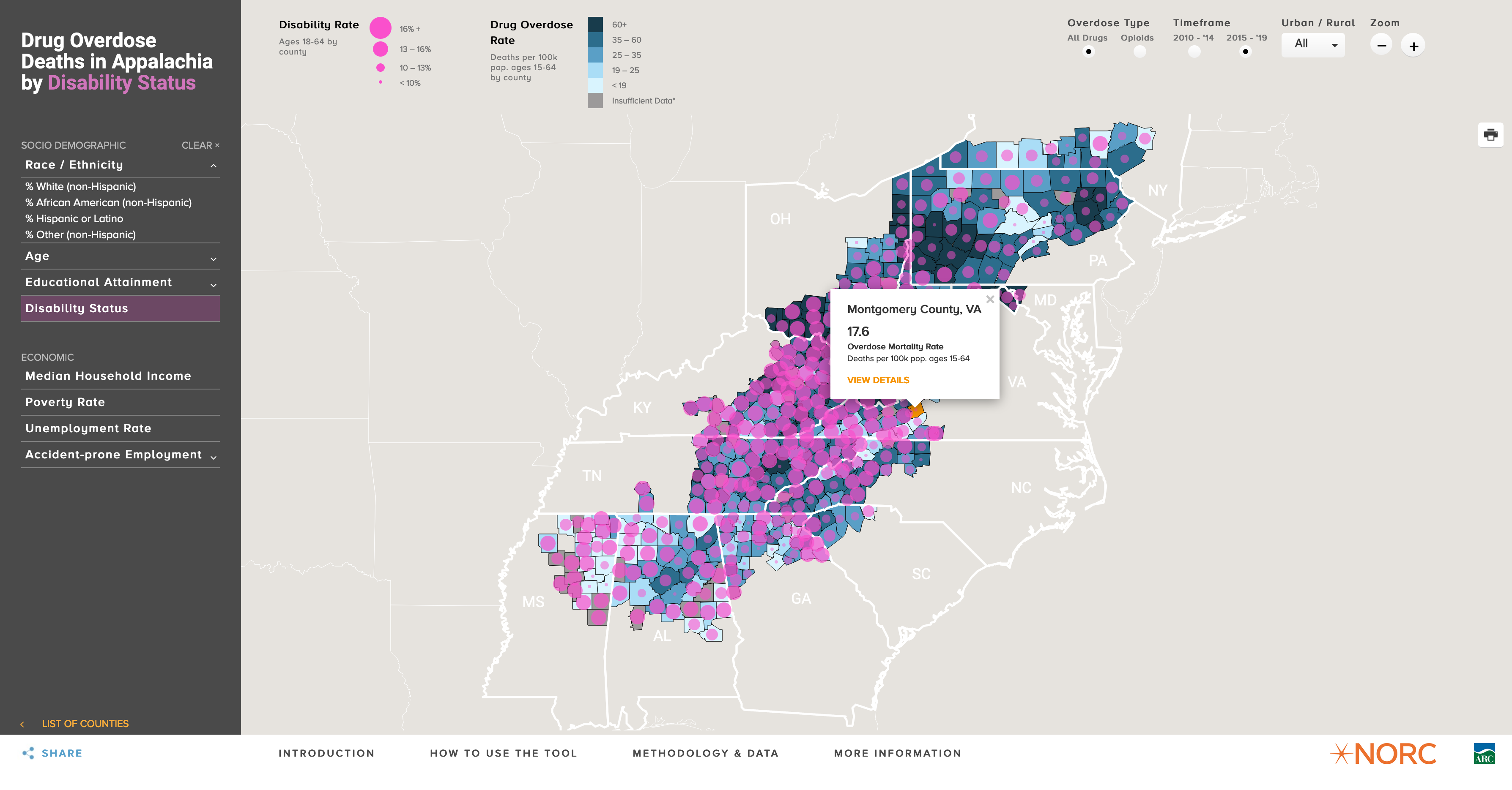 Drug Overdose Deaths in Appalachia | NORC at the University of Chicago